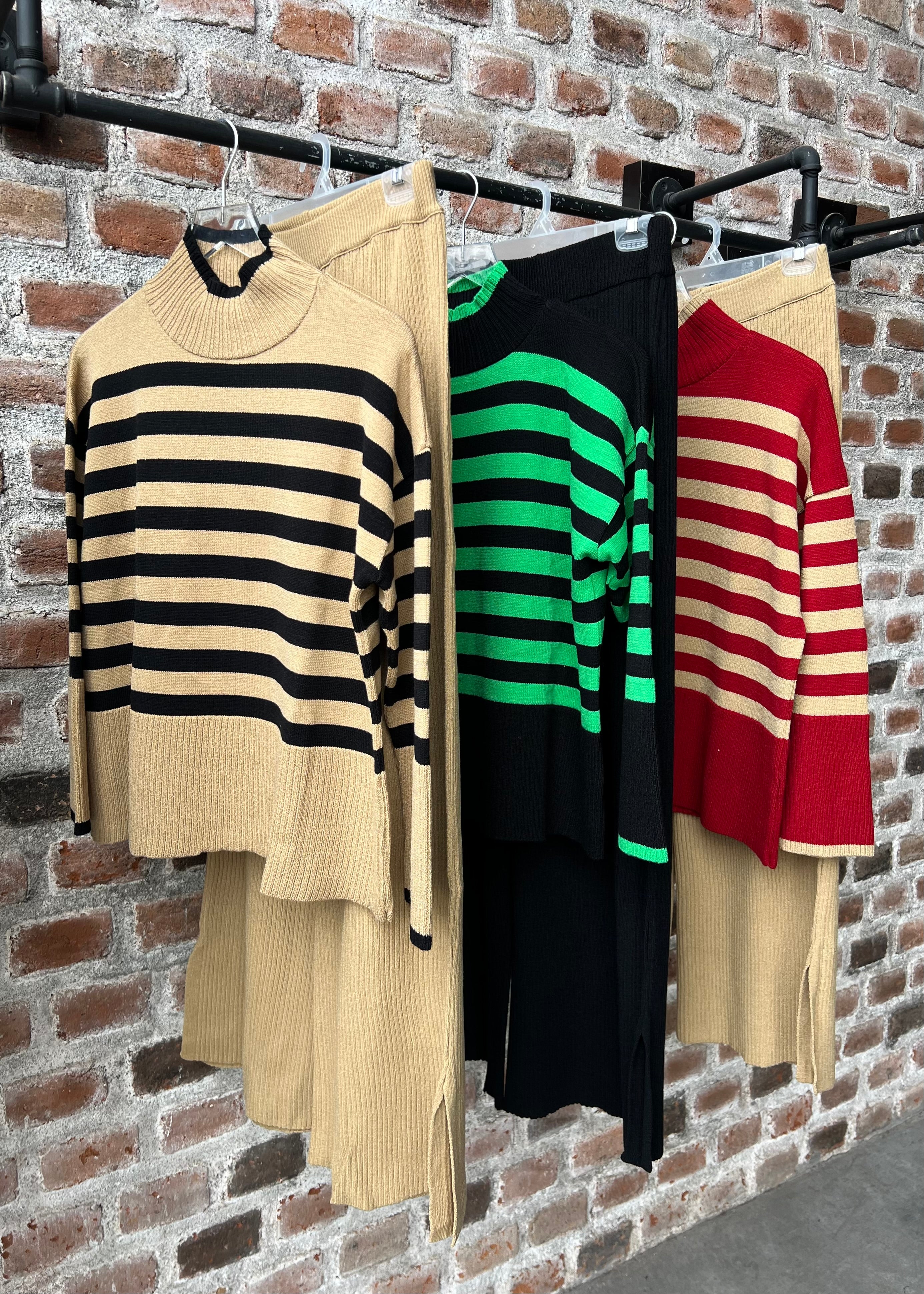 Set Comfy Rayado – GizehTricots